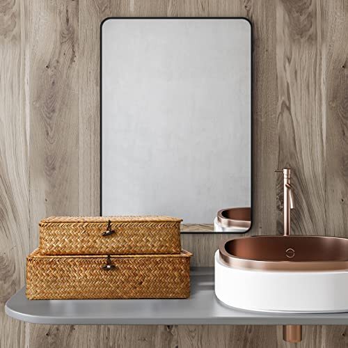 Set Of 4 Seagrass Basket With Lid Wicker Storage Basket Decorative ...