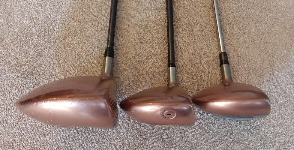 TZ GOLF - TaylorMade Burner Bubble Ti Driver, 3 & Rayler 5 Woods, RH ...