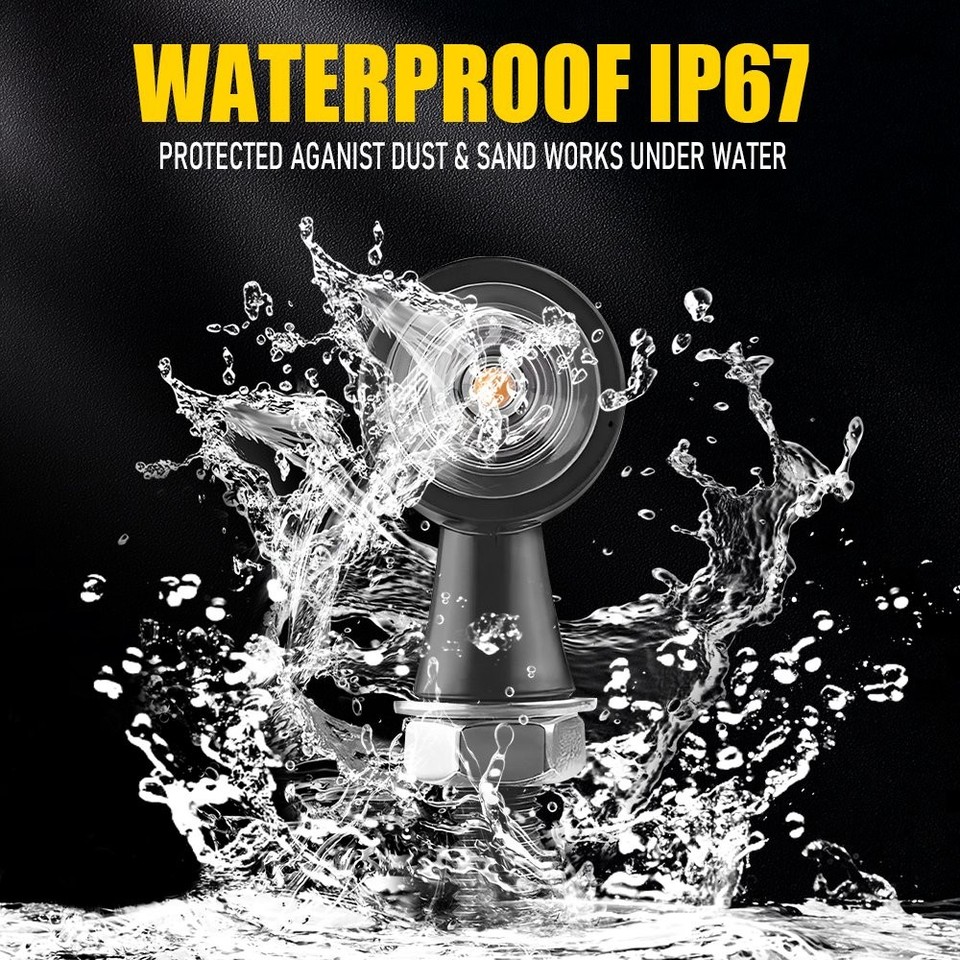 LED Black Mini Bullet Motorcycle Turn Signal Light For Blinker Bobber ...