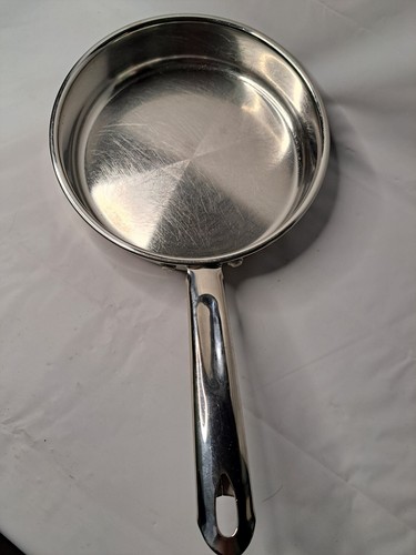 Martha Stewart EVERYDAY 8" Stainless Steel Copper HEAVY Skillet Frying ...