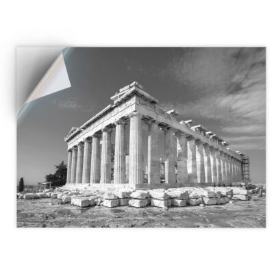1 x Vinyl Sticker A4 - BW - Parthenon on Acropolis Athens Greece #37184 ...