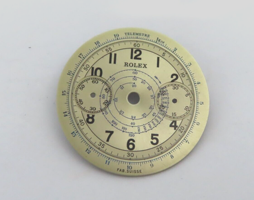 ROLEX VINTAGE NEW OLD STOCK SERVICE DIAL FOR REF.2508 SIGN ZJ 32MM SOLD ...
