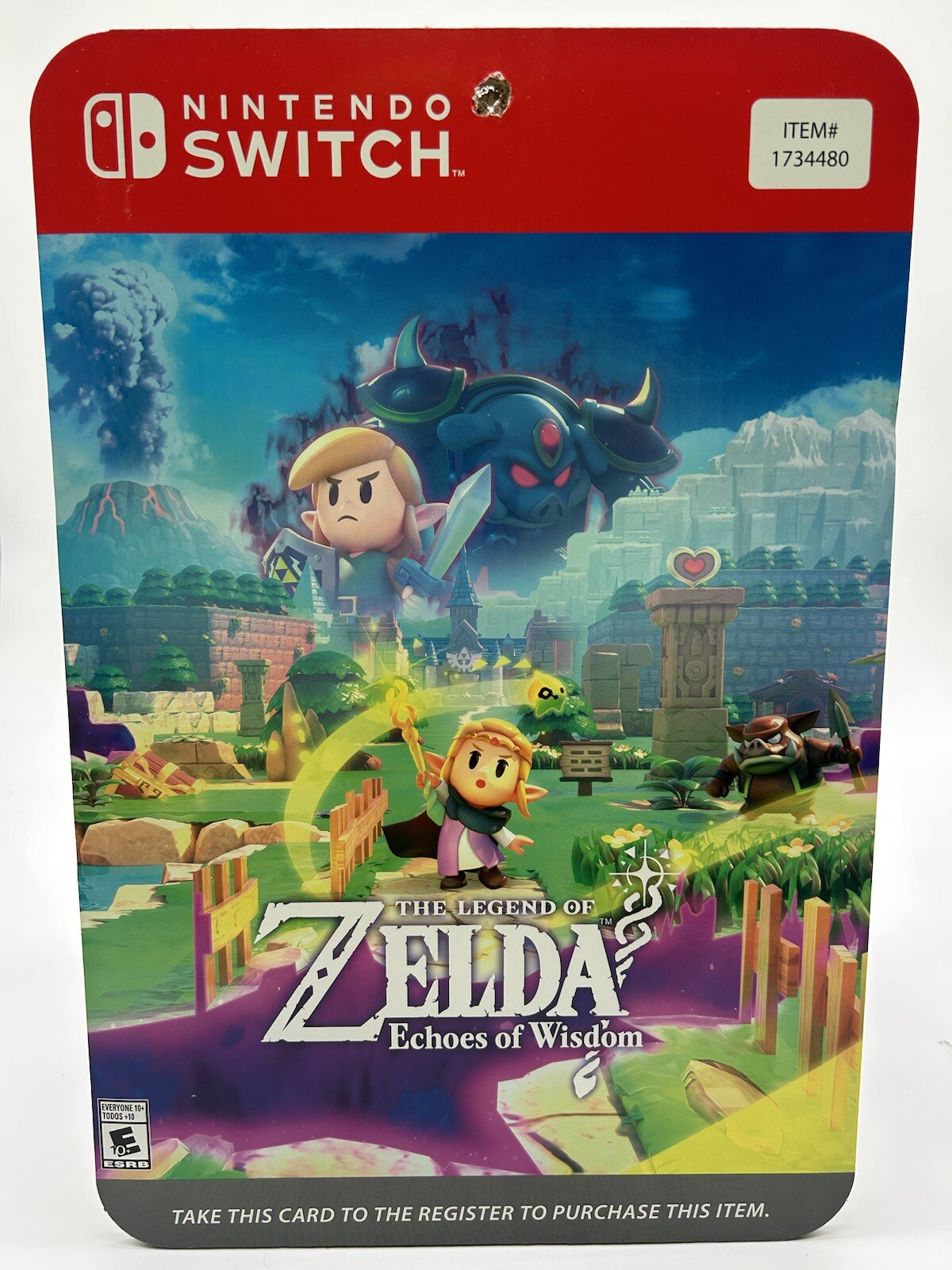 Nintendo Switch The Legend Of Zelda Echoes Of Wisdom Promo | eBay