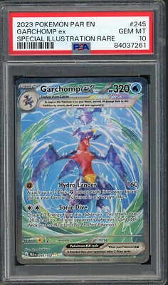 PSA 10 Garchomp ex (SIR) Paradox Rift 245/182 Holo Pokemon Card B25 | eBay