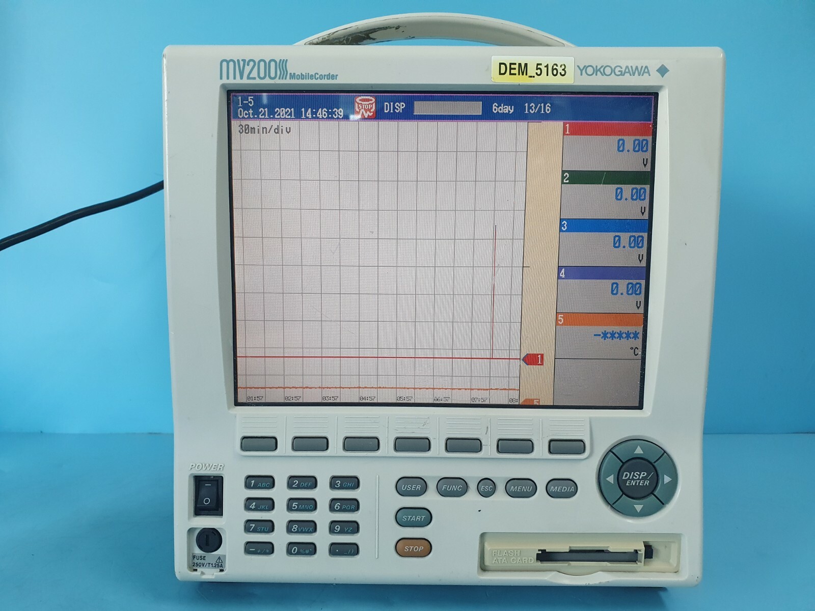 YOKOGAWA MV200 MV230-1-2-1-1F Portable Mobile Corder | eBay