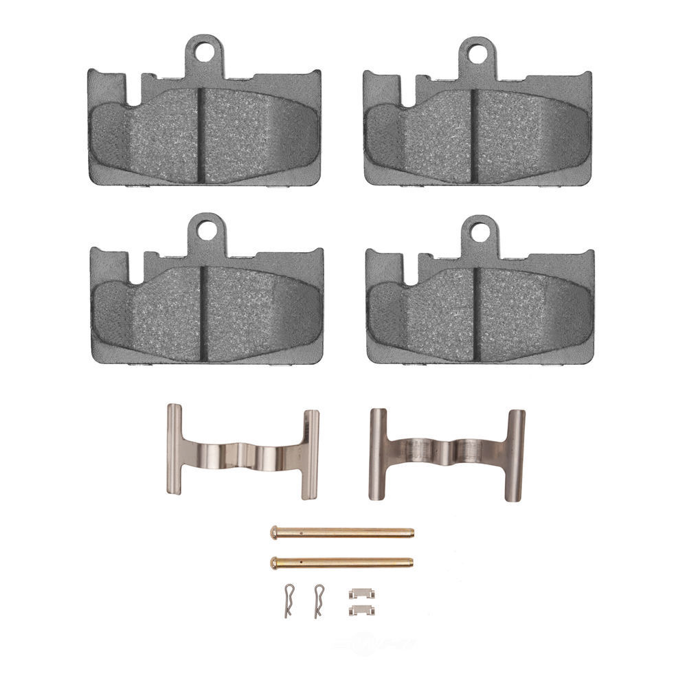 Disc Brake Pad Set-5000 Advanced Brake Pads - Ceramic and Hardware Kit ...