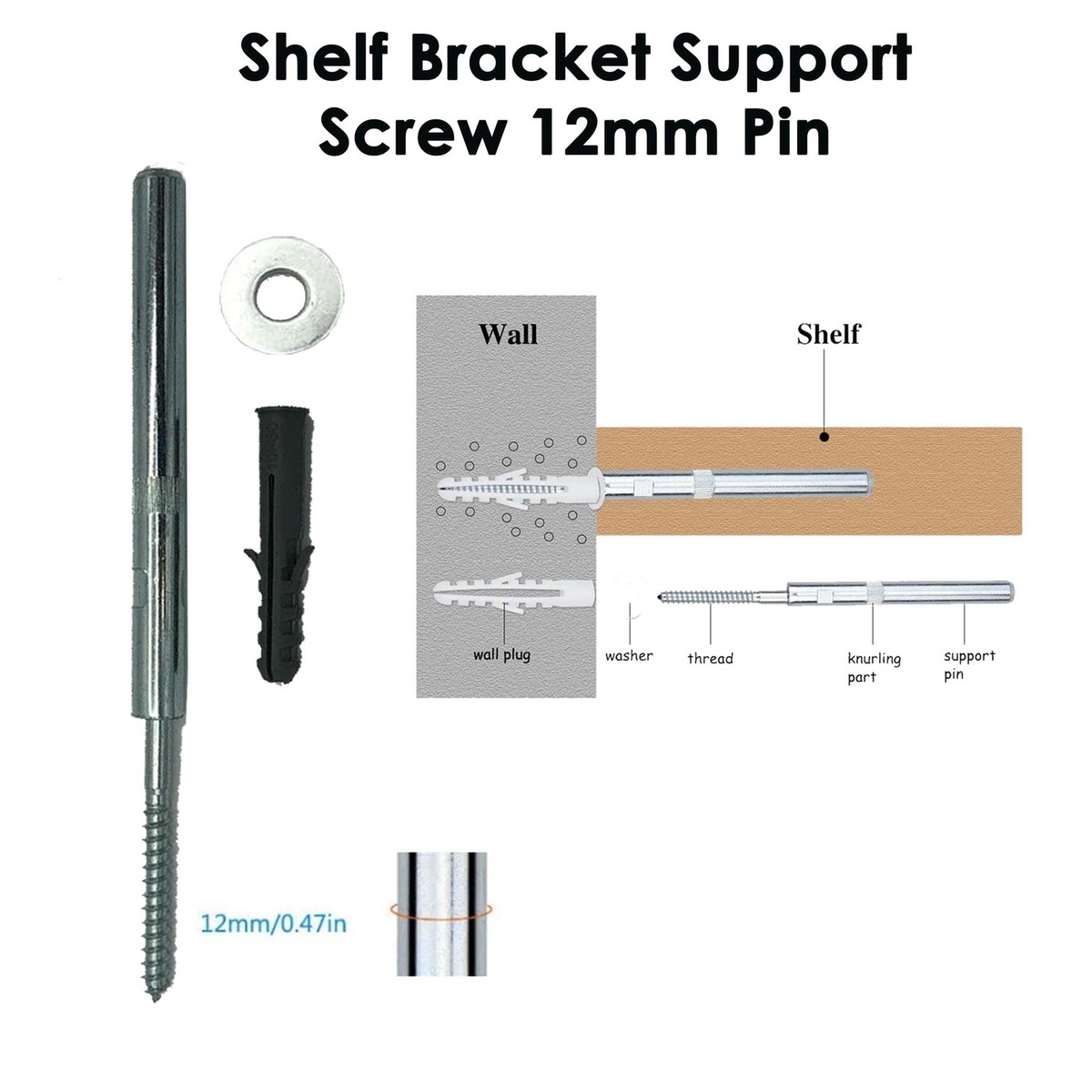 Hidden Floating Shelf Brackets