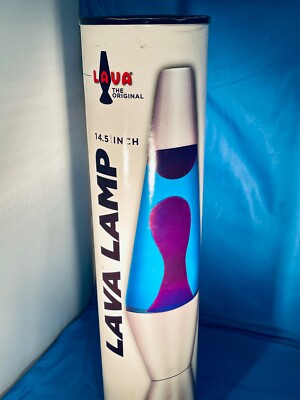 Brand New The Original Lava Brand Lava Motion Lamp 14.5" Blue Purple ...