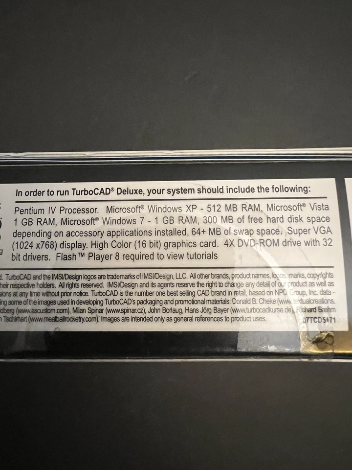 IMSI DESIGN TurboCAD Deluxe Ver 17 2D/3D Precision 2D Drafting & 3D ...