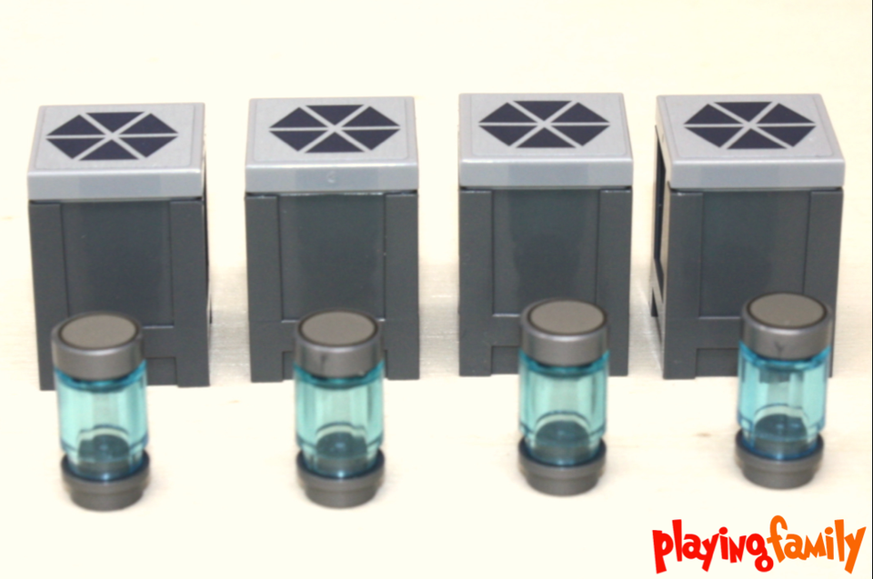 LEGO STAR WARS, 4 Kisten Coaxium der Separatisten aus LEGO®-Teilen, MOC ...