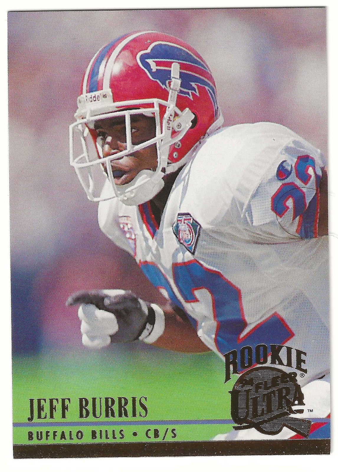 1994 Ultra Jeff Burris Rookie #342 | eBay