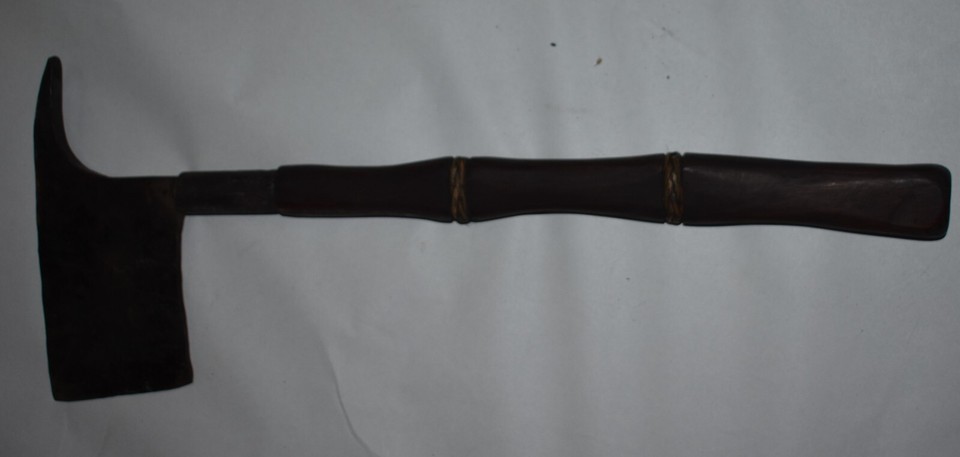 IFUGAO WARRIORS HEAD AXE, THICK BLADE, EXTRAORDINARY 1900S 22" PROV | eBay