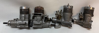 4 x Vintage OS MAX RC Glow Nitro Model Airplane Engine - Used ...