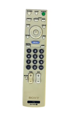 Sony RM-YD005 OEM Original TV Television Replacement Remote Control ...