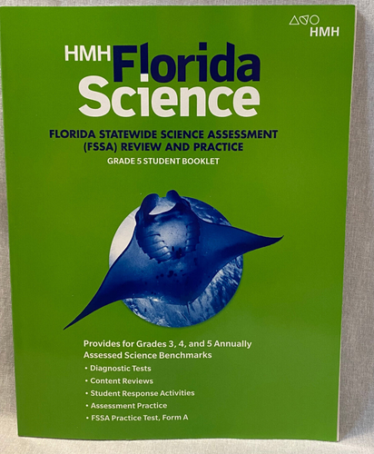 5th Grade 5 HMH Florida Science 2019 Assessment Guide Tests for sale ...