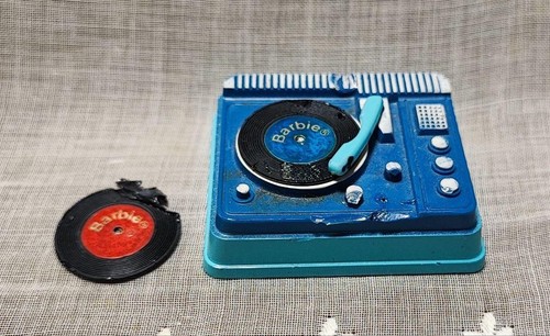 Vintage Barbie Record Player | eBay
