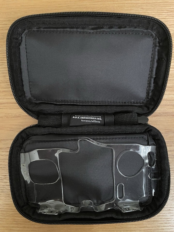 Nintendo DS Lite Black Carry Case Travel Bag Official Genuine Accessory ...