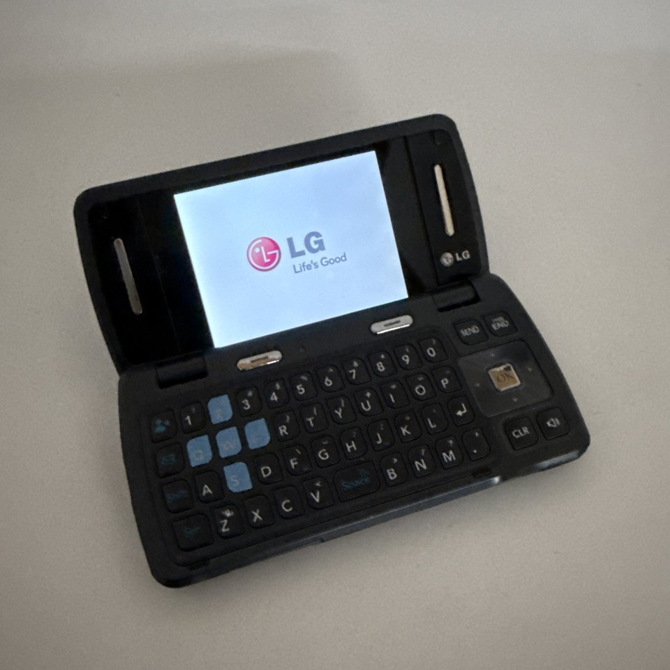 LG Ellipse EnV3 LG9250 Blue Dual Display Keyboard Flip Phone for ...