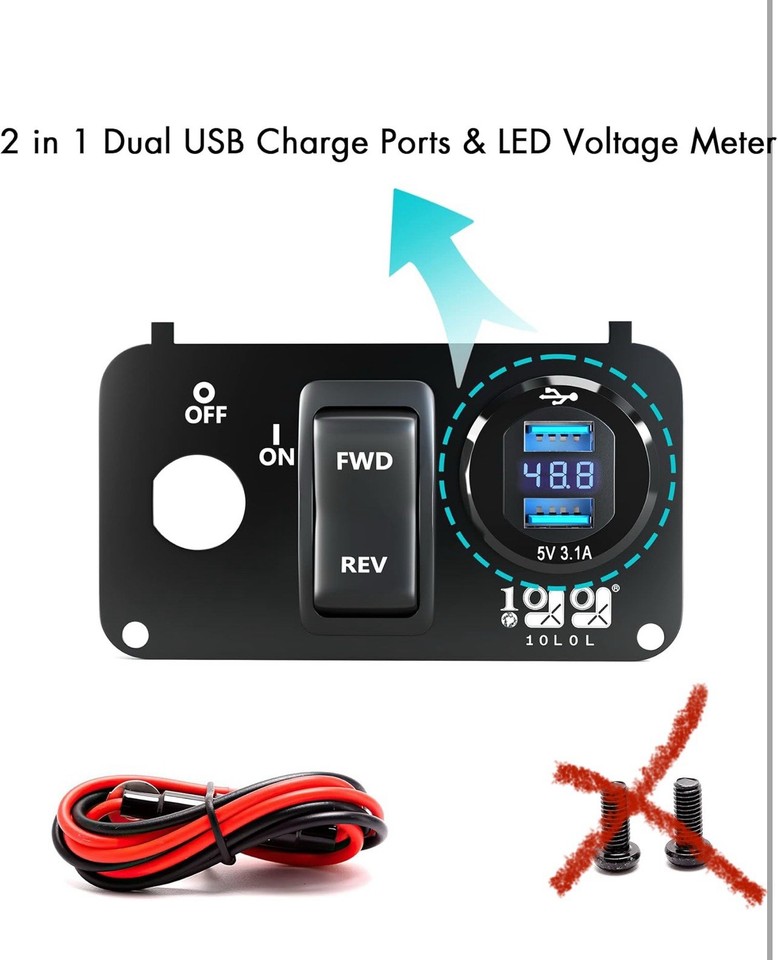 Golf Cart Key Switch Console Plate Panel for EZGO TXT PDS 2003-Up ...