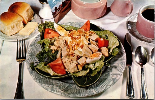 Valparaiso, IN Strongbow Turkey Farm & INN/HWY 30/Food/Salad & Rolls ...