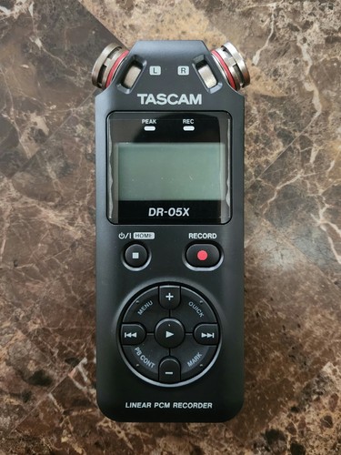 TASCAM DR-05X Portable Handheld Digital Audio Recorder - Excellent ...