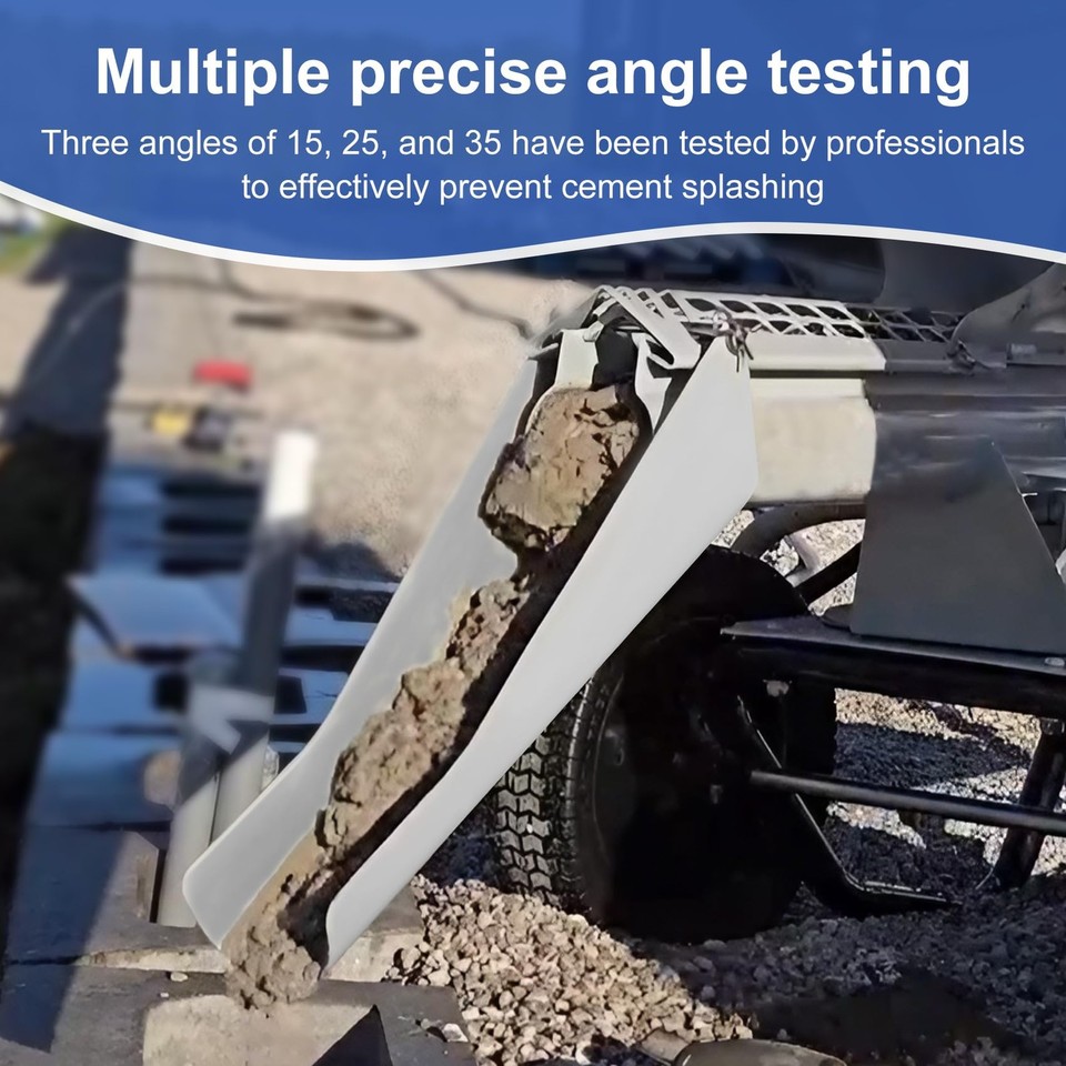 18 inch Chute Extension, Equipped With 15, 25, and 35 Degree Angle ...