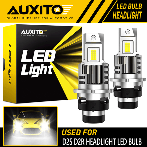 LED D2S D2R Headlight Bulbs 30000LM Super Bright Replace HID Xenon ...