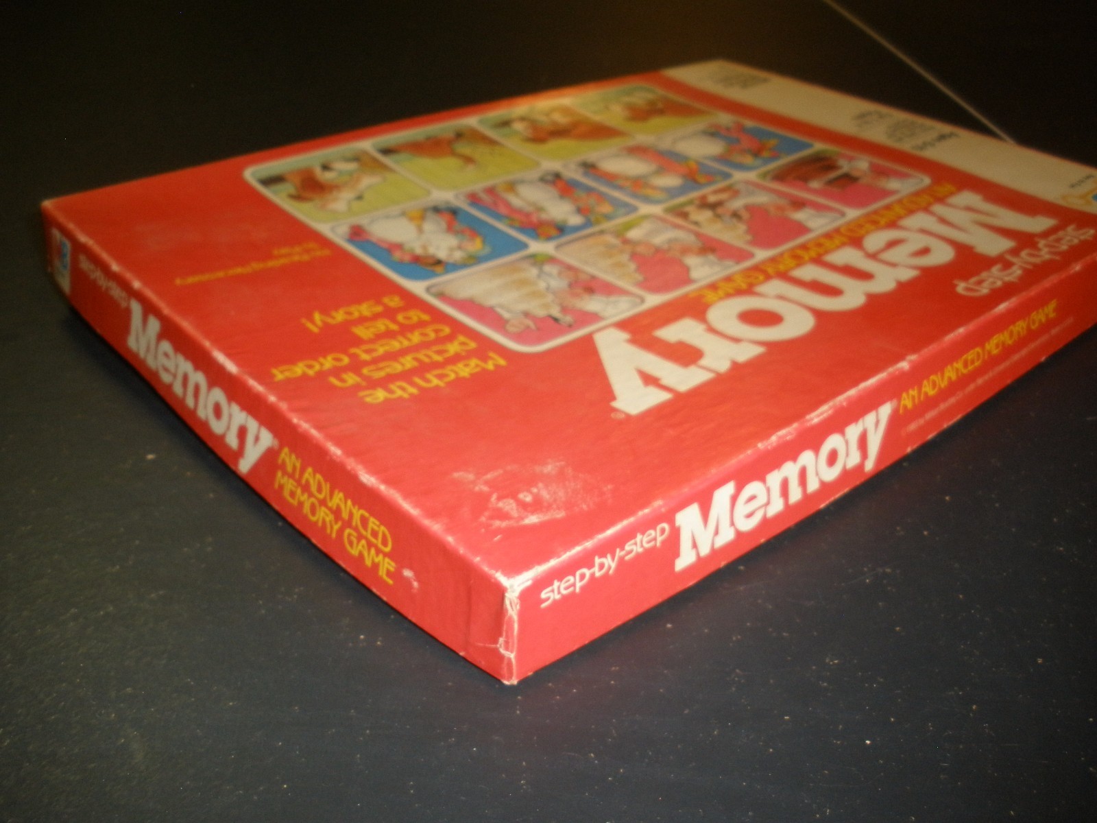STEP-BY-STEP MEMORY ADVANCED GAME 1983 Milton Bradley complete | eBay