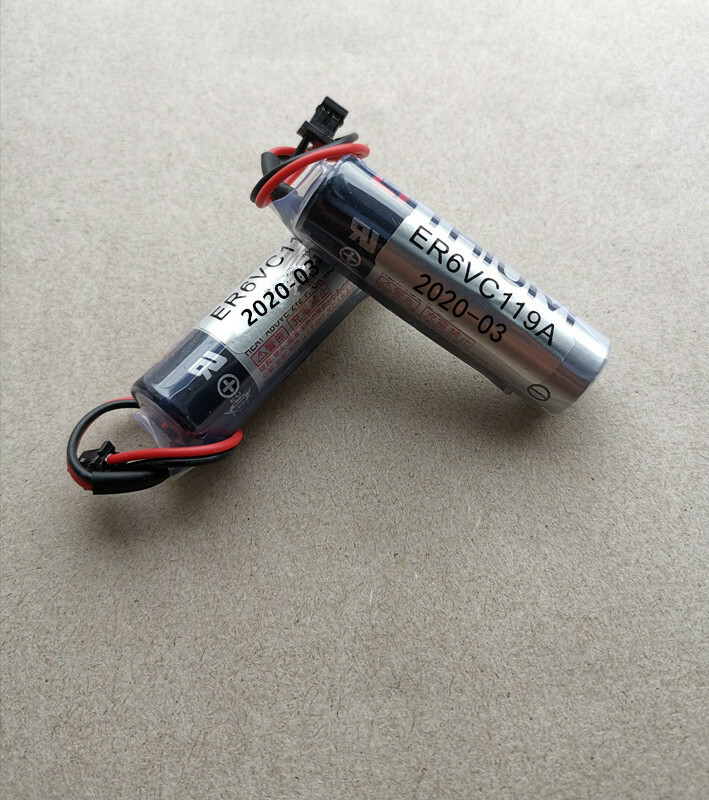 4X TOSHIBA ER6V 3.6V ER6VC119B ER6VC119A 3.6V 2400mAh PLC Battery W ...