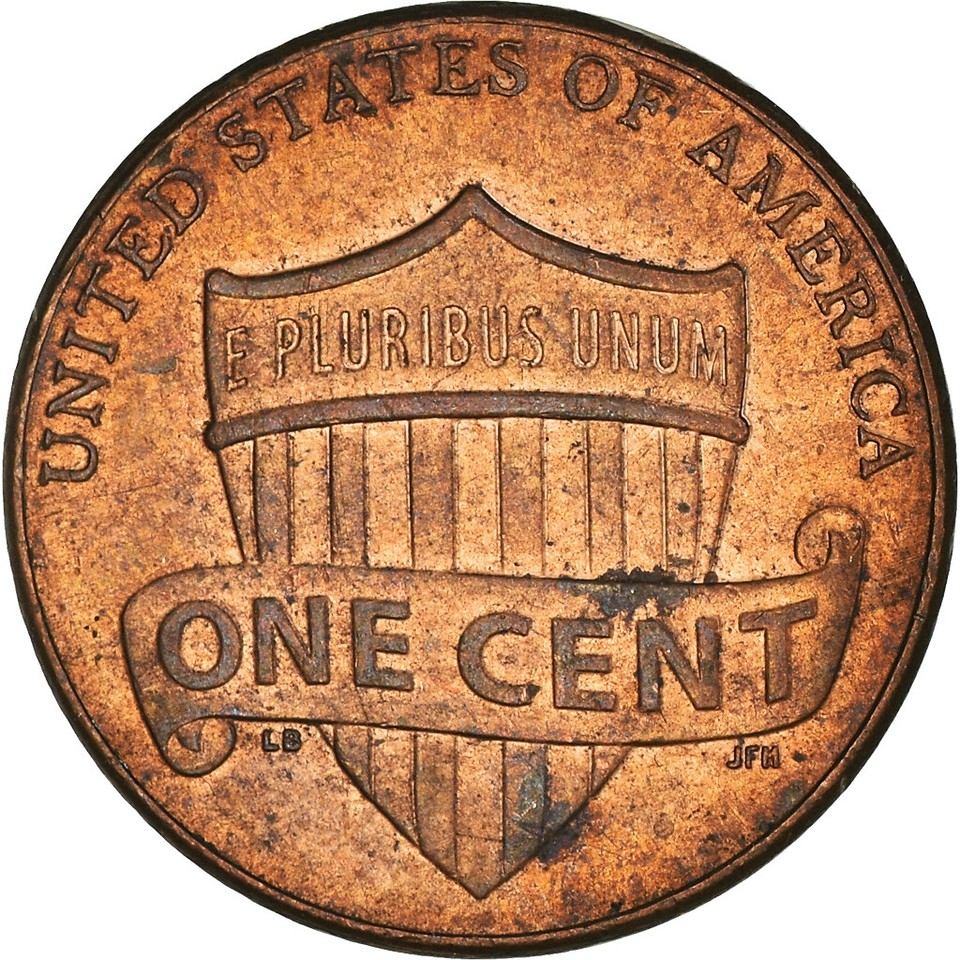 [#955187] Coin, United States, Lincoln - Shield Reverse, Cent, 2012, U ...