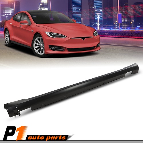 Fit For 2012-2021 Tesla Model S Right Side Skirt Rocker Panel Textured ...