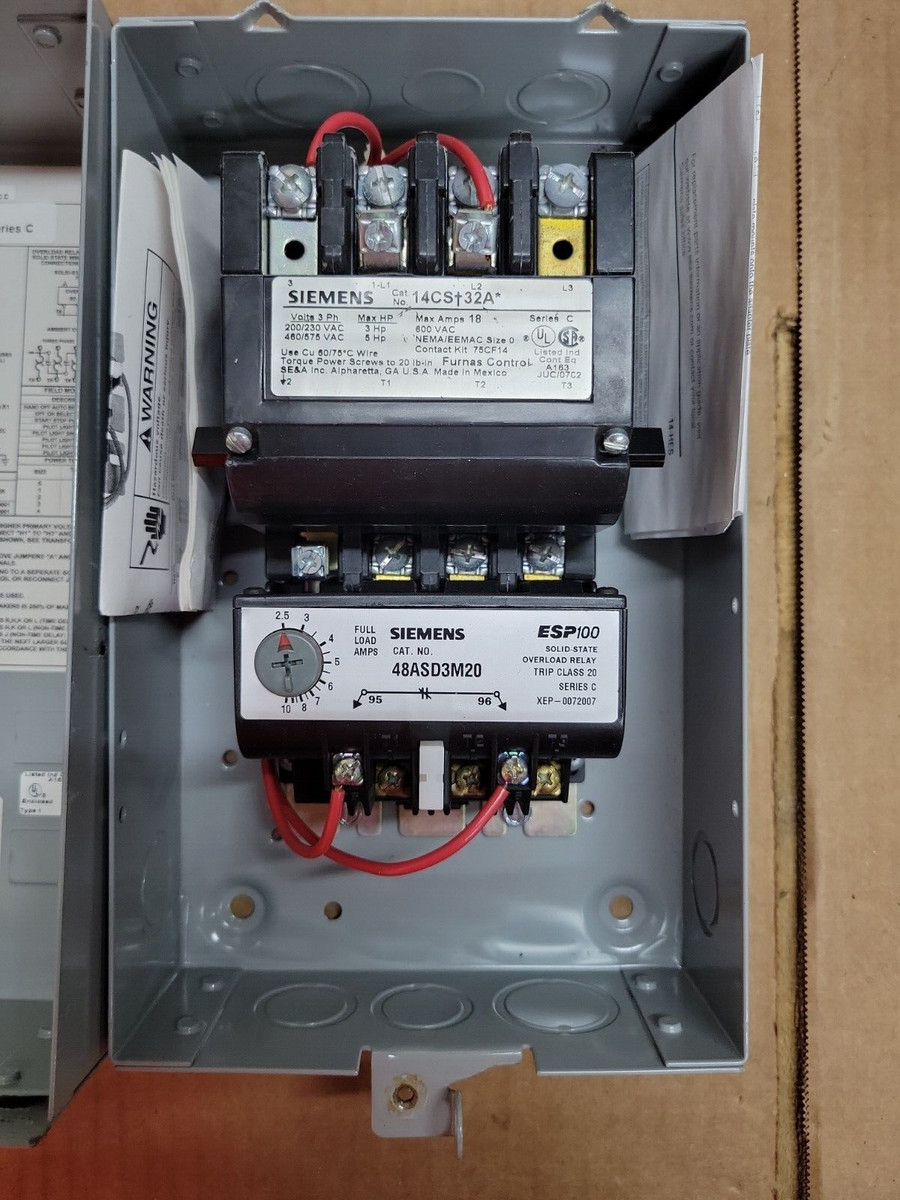 Siemens 3 Phase Motor Starter Wiring Diagram - Infoupdate.org