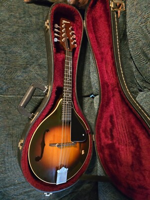 Flatiron A model sunburst color in good condition fretwork just done | eBay