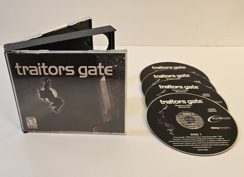 Traitors Gate PC CD-Rom 2000 Windows 1st Person Adventure Game ...