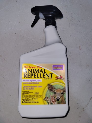 9 Bottles Bonide Hot Pepper Wax Deer & Rabbit Repellent Ready-to-Use ...