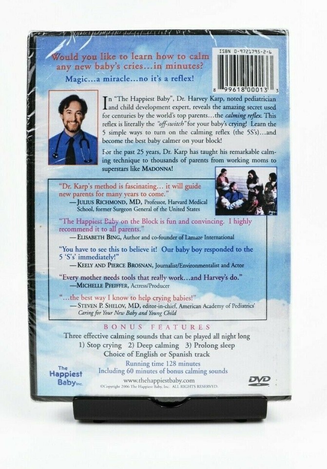 The Happiest Baby on the Block (DVD) Calming Crying Baby Help Baby ...
