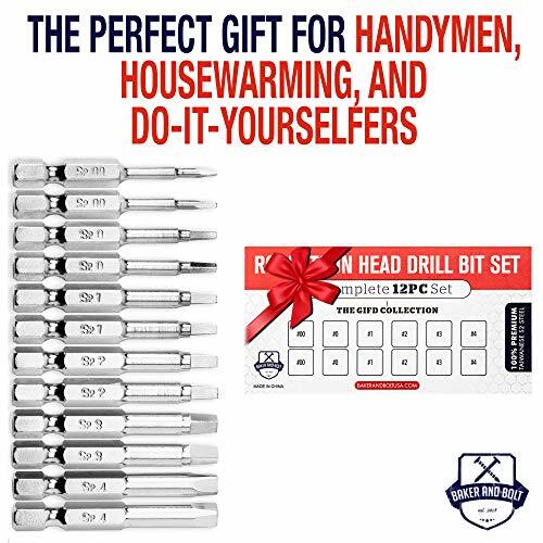 Robertson Square Drill Bit Set (Complete 12pc Set)/w Storage Case and ...