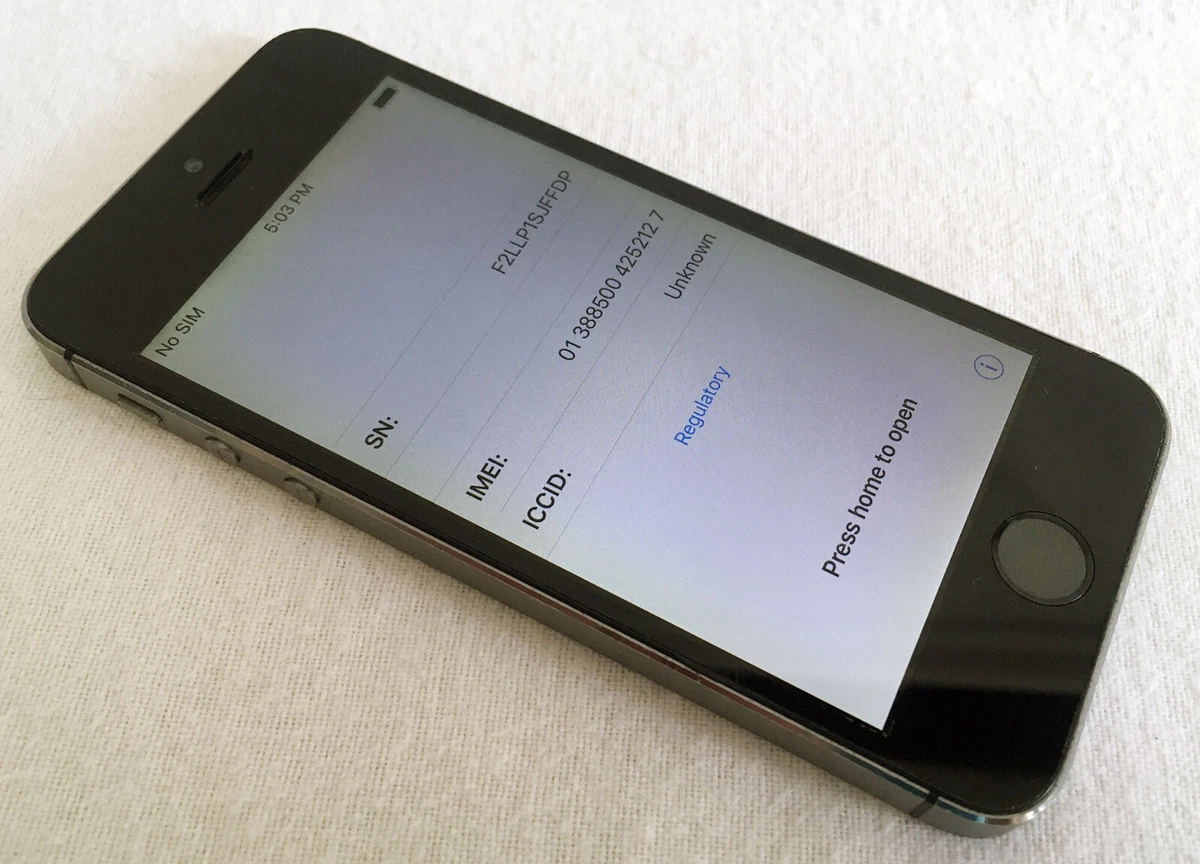 Iphone 5 Space Gray Edition