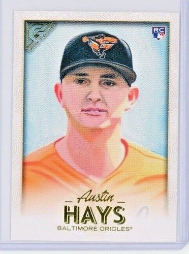 2018 Topps Gallery #99 Austin Hays Rookie RC - Baltimore Orioles - MINT ...
