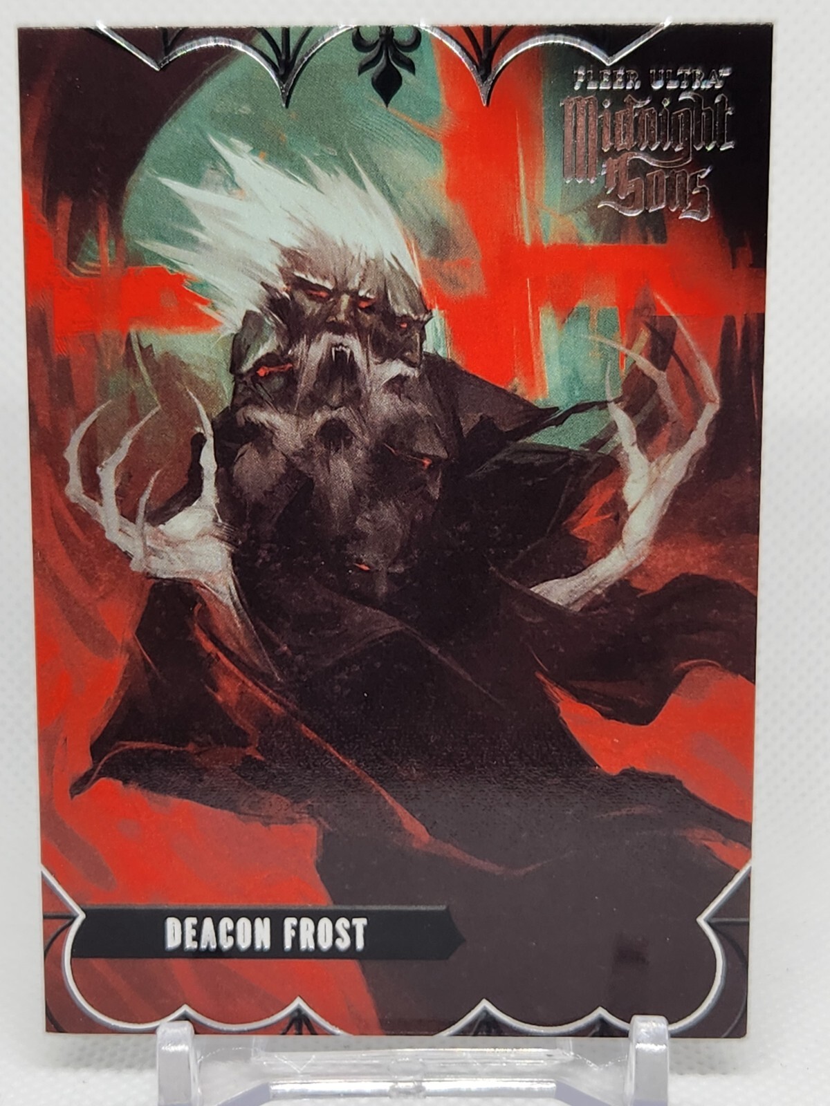 Deacon Frost 2023 Marvel Fleer Ultra Midnight Sons Silver Base Card #28 ...