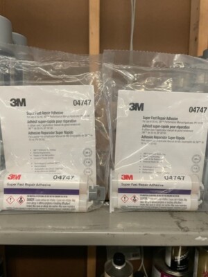 3M 4747 Super Fast Repair Adhesive 2 Part 04747 50mL | eBay