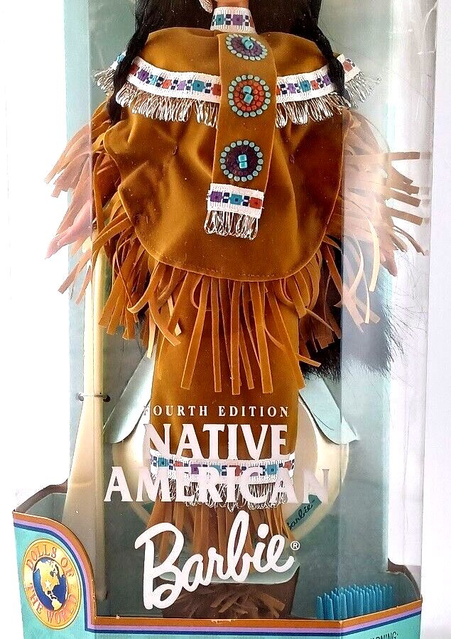 BARBIE Native American Barbie Doll 1997 Dolls Of The World NIB Mattel ...