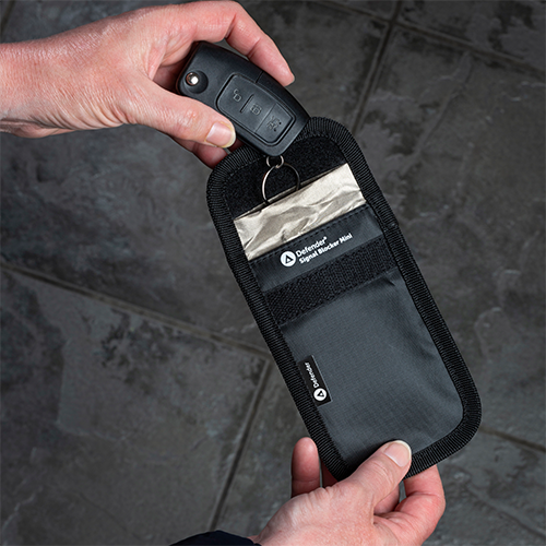 2 x Defender Car Key Signal Blocker Mini Faraday Cage Pouch RFID ...