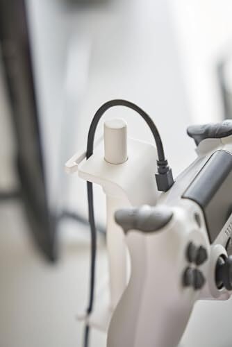 5088 Yamazaki Game Controller Storage Rack White Approx W17XD17XH38.5cm ...