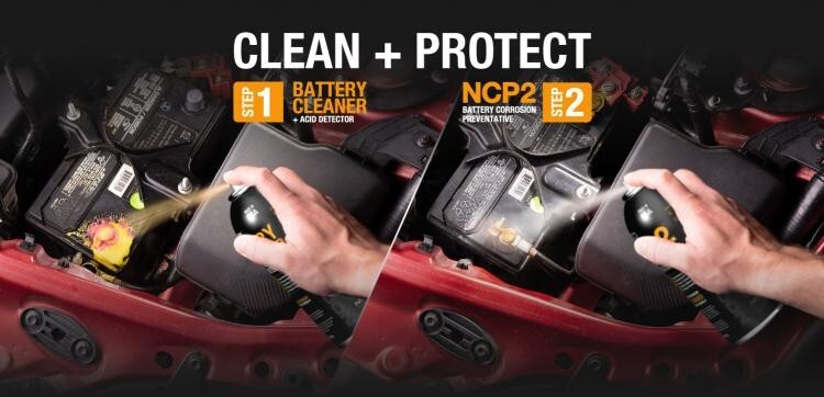 NOCO A202, E404 Battery Terminal Corrosion Cleaner + Protection Spray ...