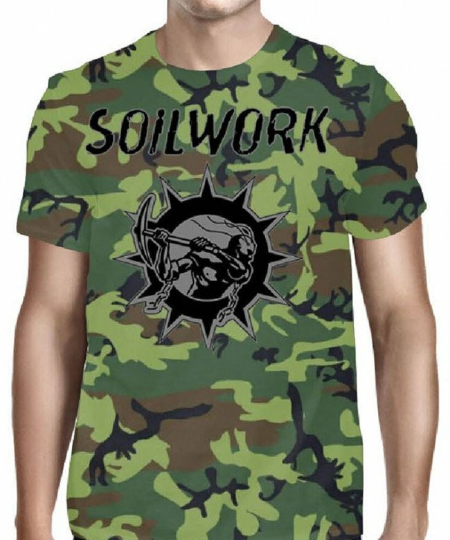 SOILWORK Swedish Metal Attack T SHIRT S-M-L-XL-2XL New Official JSR ...