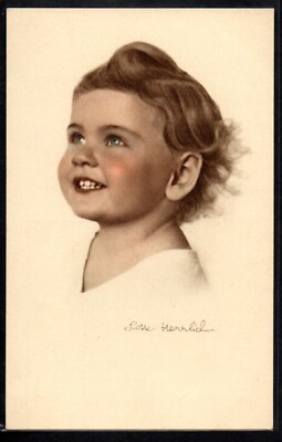 BL189 a/s LOTTE HERRLICH YOUNG CHILD Portrait Kinderköpfe | eBay