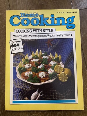 Vintage 1990 Women’s Circle Home Cooking Cookbook Recipes Cook Book | eBay