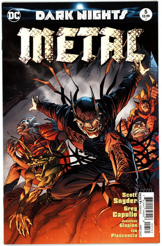 Dark Nights: Metal (2017) #5C NM 9.4 Andy Kubert Variant Cover | eBay