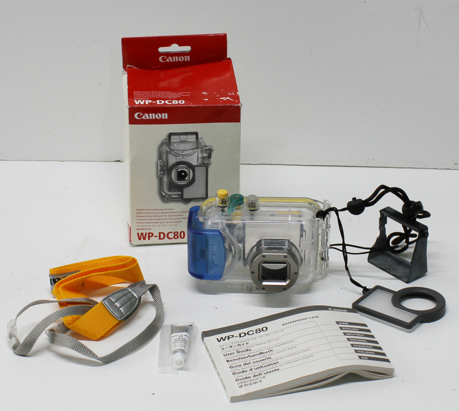 Canon WP-DC80 Digital Camera Waterproof Case Underwater w/ Box and ...